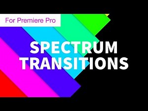 Spectrum Color Bar Transitions - Free Premiere Pro Template