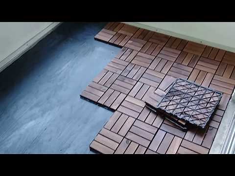 How To Install Deck Tiles, IKEA RUNNEN Tips