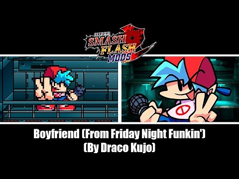SSF2 Mods Showcase: Boyfriend (From Friday Night Funkin') (By Draco Kujo)