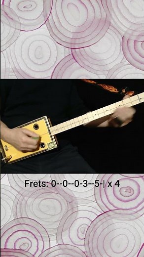 Diddley Bow, Easy Lesson w Tab - Green Onions 1 string Cigar Box Guitar (diddley bow) "no Chat"