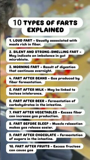 15 Types of Farts Explained (You'll Recognize Them All #fy