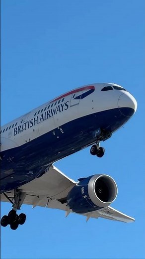 British Airways Boeing 787-8 Dreamliner Landing at London Heathrow 🇬🇧