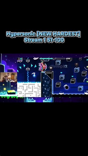 Big Progress on My New Hardest Geometry Dash Level