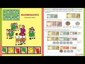 Std.3rd Mathematics (Coins and Currency Notes) page no.33,34