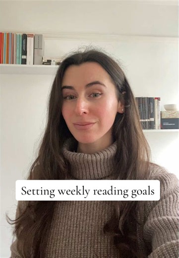 Set Weekly Reading Goals for Academic Success