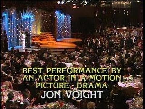 Jon Voight Wins Best Actor Motion Picture Drama - Golden Globes 1986
