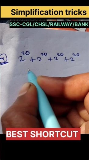 Simplification Short tricks!!