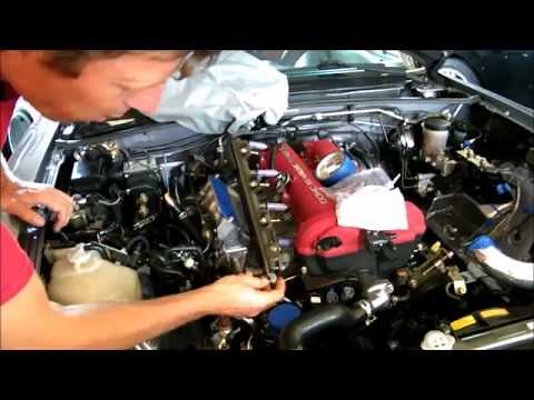 Mazdaspeed engine removal part 4 fuel injectors