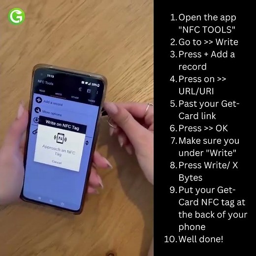 Get Card: How to install nfc chip on android phone with nfc tools app