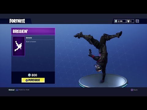 Breakin' - Fortnite Battle Royale (Break Dance Emote)