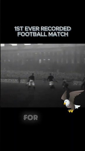 The First Ever Filmed Football Match That Even YOU Can Appreciate ⚽🎥 #history #shorts