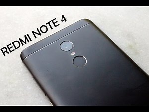 Xiaomi Redmi Note 4 Unboxing & Impressions || Matte Black