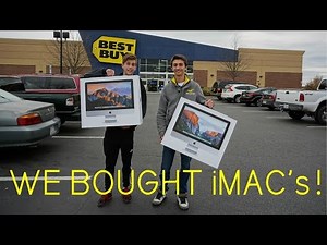 IDIOTS Go Computer Shopping! We Bought iMacs!