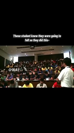 Students Presenting Problems in Song in Classroom