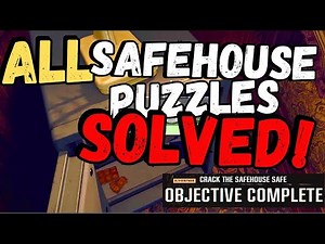 Black Ops 6: House Safe Code (ALL HOUSE PUZZLES)
