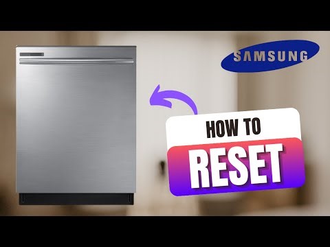 How to Reset Samsung Dishwasher DW80M2020US [2026]