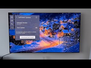 LG OLED update 33.22.69 FIXES this long standing issue!