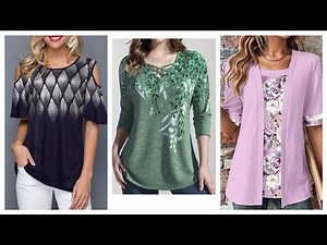 BLUSAS DE MODA PARA MUJERES 2026 #topideas