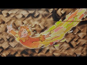 Brandmalerei "Sunray". Brandingart by Emil Walker.