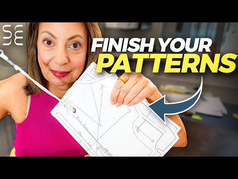 How To Professionally Label, Mark, and Store Sewing Patterns | for Fashion Designers