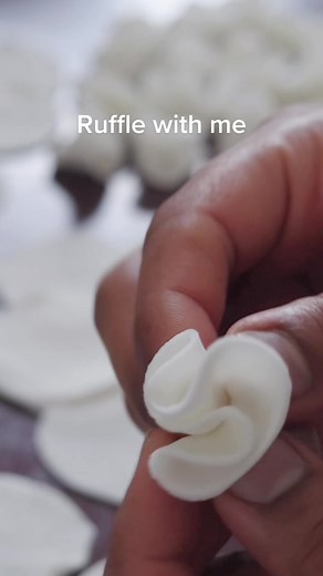 Sage Green and Pink Floral Wedding Cake Tutorial