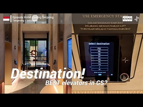 KONE Destination Elevators | Episode Hotel Gading Serpong, Tangerang, ID