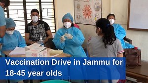 26K views · 772 reactions | Vaccination Drive in Jammu for above 18 years | The Straight Line | Facebook