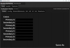 Civ6 Custom Civ Helper by ImmortalSeven