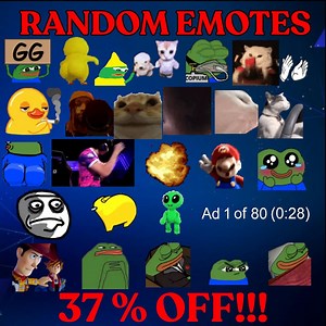 100 ANIMATED TWITCH EMOTES!!! - Etsy UK