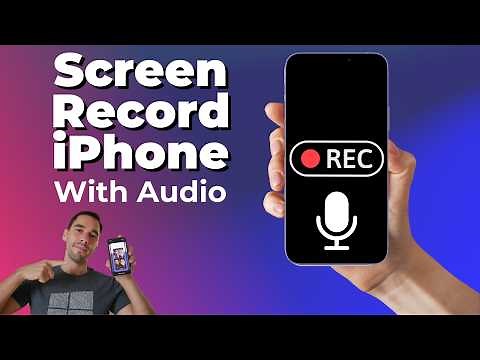 How To Record iPhone Screen with or without audio (2024)