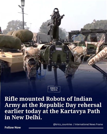 📰 BREAKING NEWS: New Delhi's Drone Dominion: 'Rifle Robots Ramp Up Republic Day!' 🇮🇳