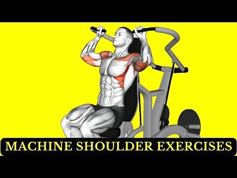 7 Shoulder Machine Workout Exercises to BUILD BIGGER Delts