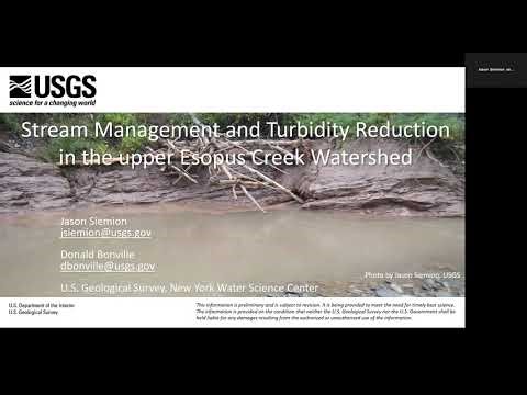 Stream Management and Turbidity Reduction in the Upper Esopus Creek Watershed