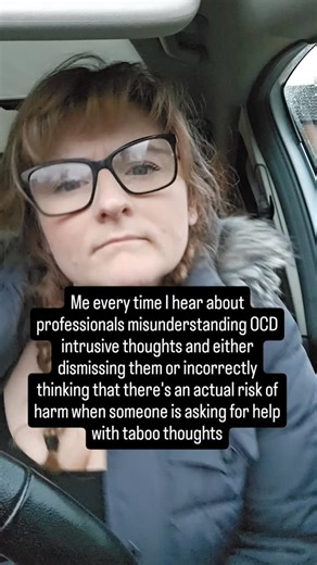 Jessica Hayes on Instagram: "Do you have scary or taboo intrusive thoughts? These thoughts can be scary enough and get you questioning yourself because of how real they feel. I know this isn't helped because they aren't talked about enough, even within professional circles. But you aren't alone with these thoughts. And if you feel up to it, I strongly encourage you to reach out to an OCD therapist who has a lot of experience in working with taboo themes like pOCD, harm OCD, incest OCD, and a num