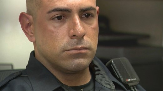 LCPD Officer Adrian De La Garza back on duty after life-changing shooting incident, still bearing the scars of sacrifice