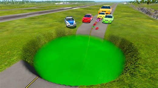 22K views · 255 reactions | CARS vs GIANT PIT – BeamNG.Drive | Drive Gameplay | Facebook