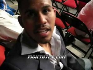 JUAN DIAZ: "I'M LOOKING FORWARD TO SEPTEMBER 13TH"