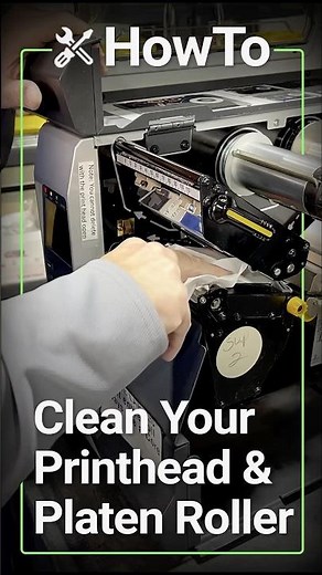 How to Clean the Printhead & Platen Roller on Your Zebra Printer