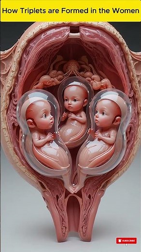 How Triplets Are Formed in the Womb? | Identical & Fraternal Explained