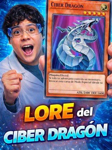 ¿QUIÉN CREÓ AL CIBER DRAGÓN? #yugioh #speeddynamics #speeddynamicsygo #lore #ciberdragon #cyberdragon