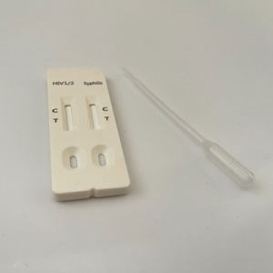 [Hot Item] ISO13485 Rapid Test Kit HIV 1/2 Syphilis (TP) Combo Diagnostic