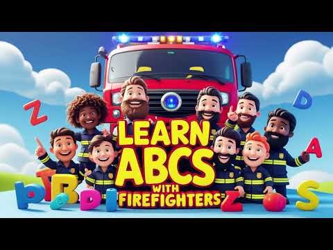 Learn ABCs with Firefighters | Alphabet Song for Kids | Fire Truck ABC Adventure