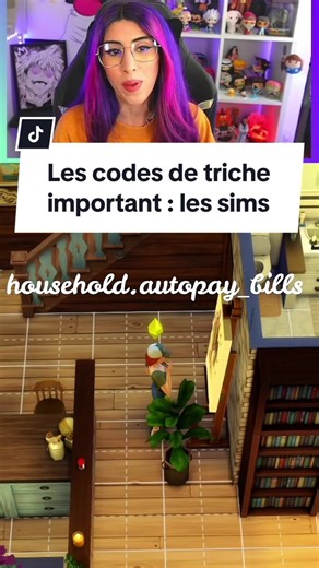 Partie 2 : Les codes de triche à connaitre absolument dans les sims 4 📉 #sims #sims4 #simsselves #sims4gameplay #simsmods #simsmods #simstok #ts4 #twitch #tutosims #argent #simschallenge