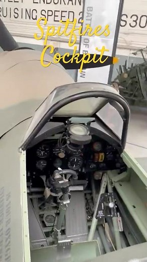 Inside a Spitfires Cockpit #spitfire #ww2 #history #airplane #military
