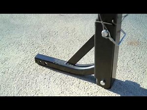 Installing the Allen 532RR, Deluxe 3 Bike Hitch Rack