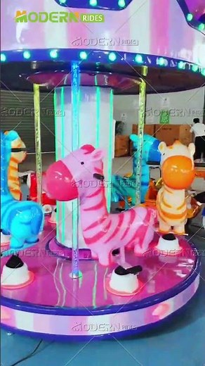 🎠 Mini Carousel Ride for Kids – For Sale! 🎠 #amusement #parkrides #carousel
