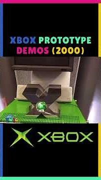 XBOX Prototype Console & Demos In 2000.
