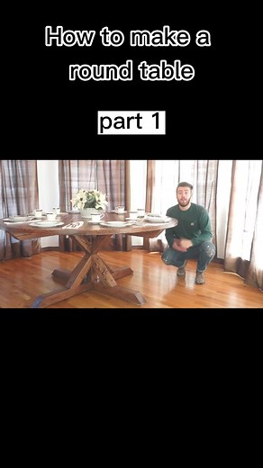 How to make a round table part 1 #make #diy #roundtable #goodthing #fyp #foryou