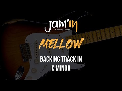 Mellow Guitar Backing Track in C Minor