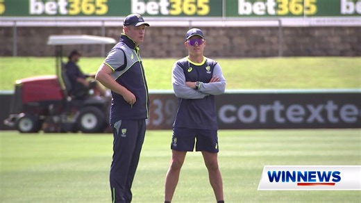 4.1K views · 24 reactions | In case you missed it, the Australian Men's Cricket Team has arrived in Canberra ahead of Wednesday night's sold out T20 International against India. Players hitting the nets for an optional training session this morning, as news broke of a major Ashes blow. #WINNews | Channel 8 & 80 (HD) Weeknights from 5:30pm | WIN News Canberra | Facebook